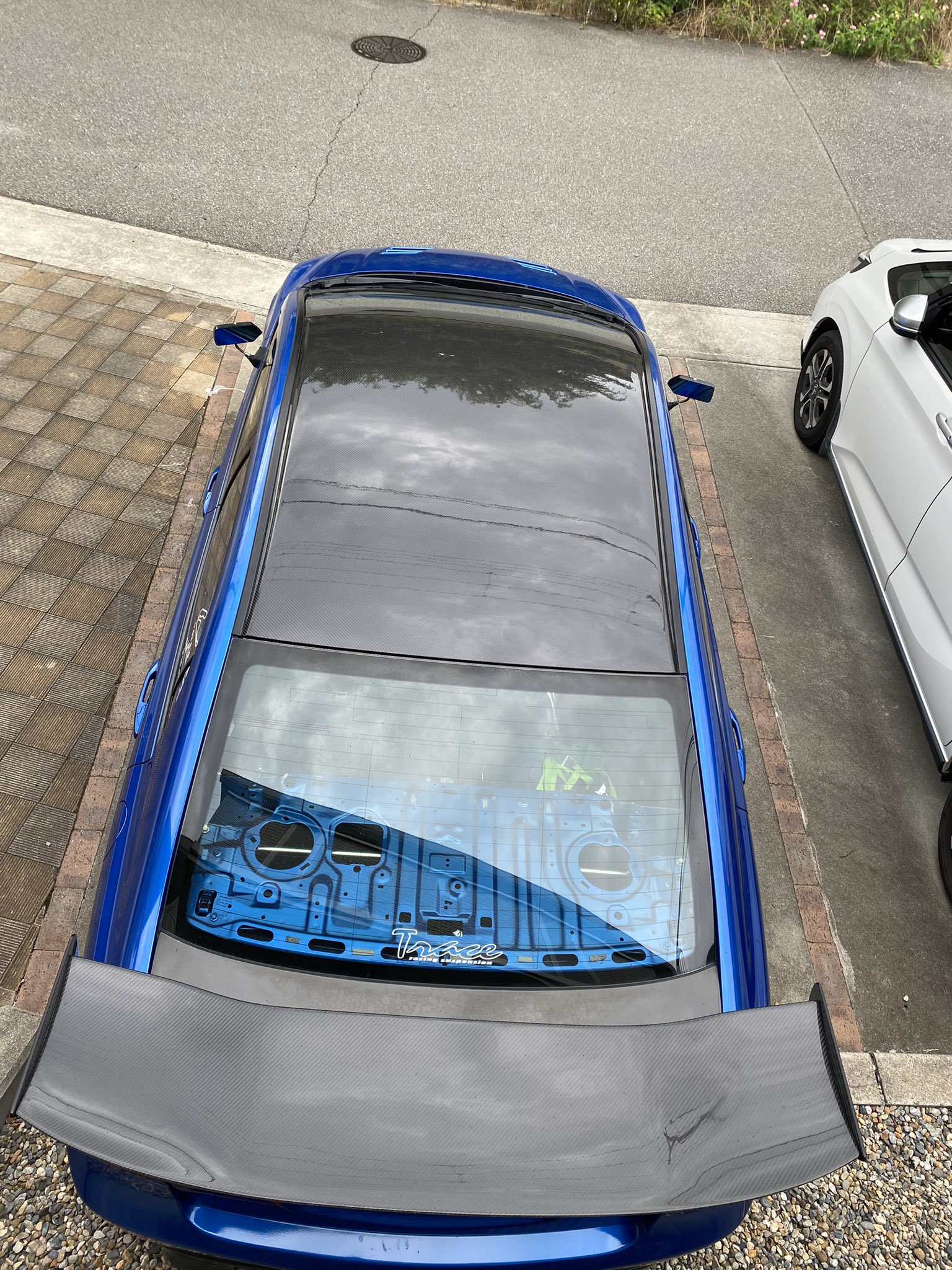 けっけ様 ホンダ シビック FD2 カーボンルーフ | CF Lab